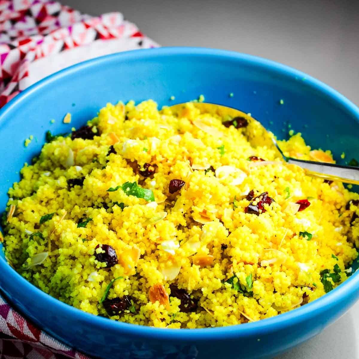 Curried Couscous Salad - homemestic.com