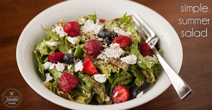 Simple Summer Salad - homemestic.com