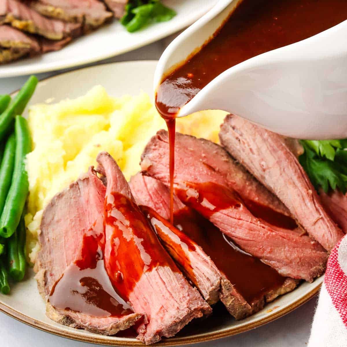 Top Round Roast Beef - homemestic.com