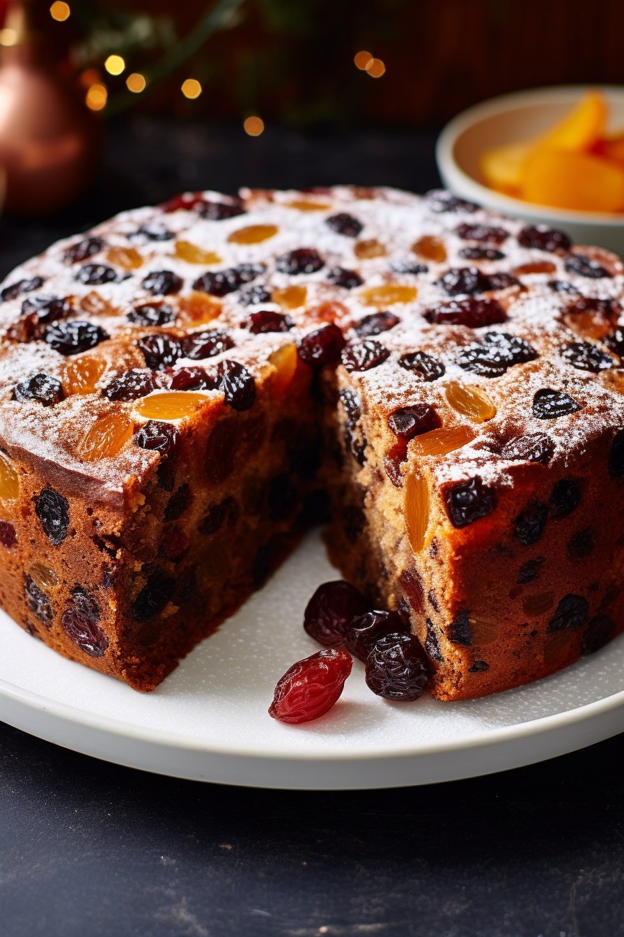 Festive Fruit-Loaded Christmas Cake - homemestic.com