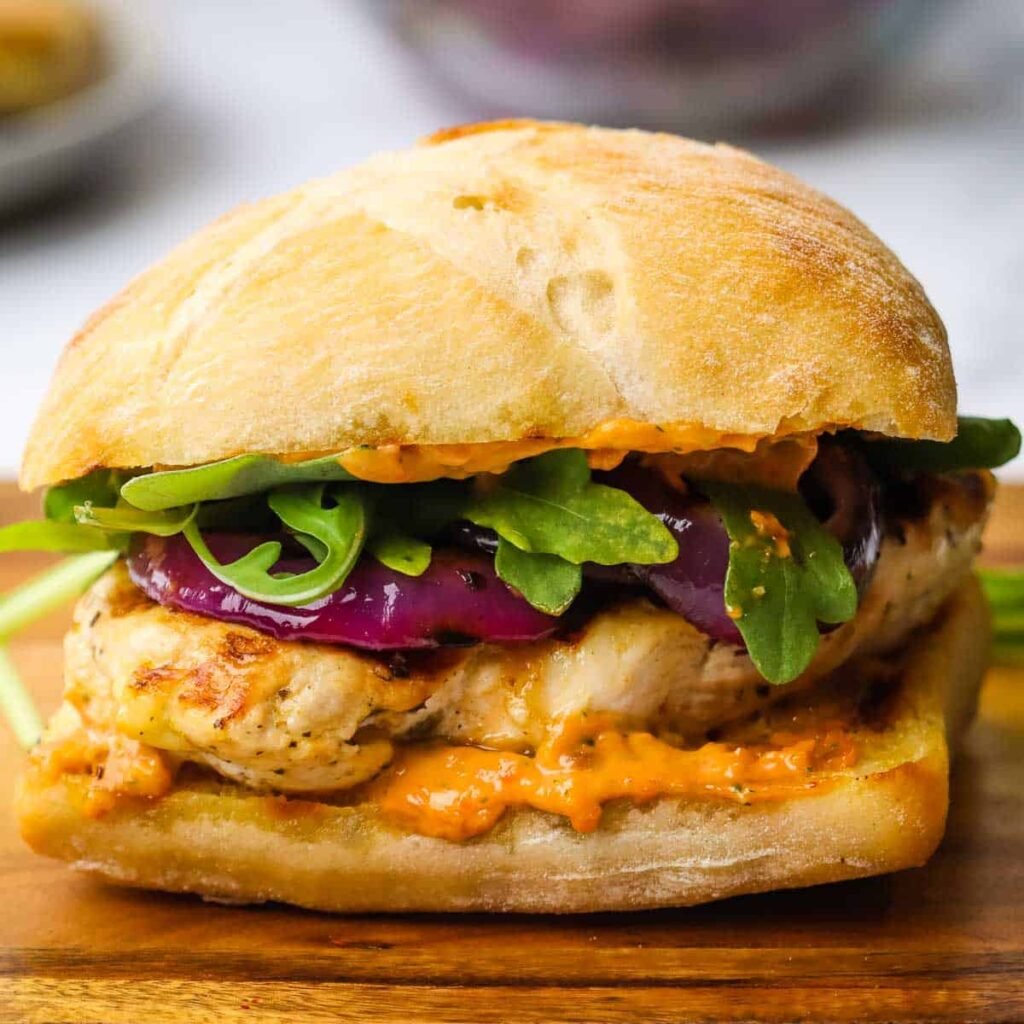 Grilled Chicken Sandwich - homemestic.com